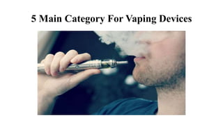 What do you know about vaping | PPTX