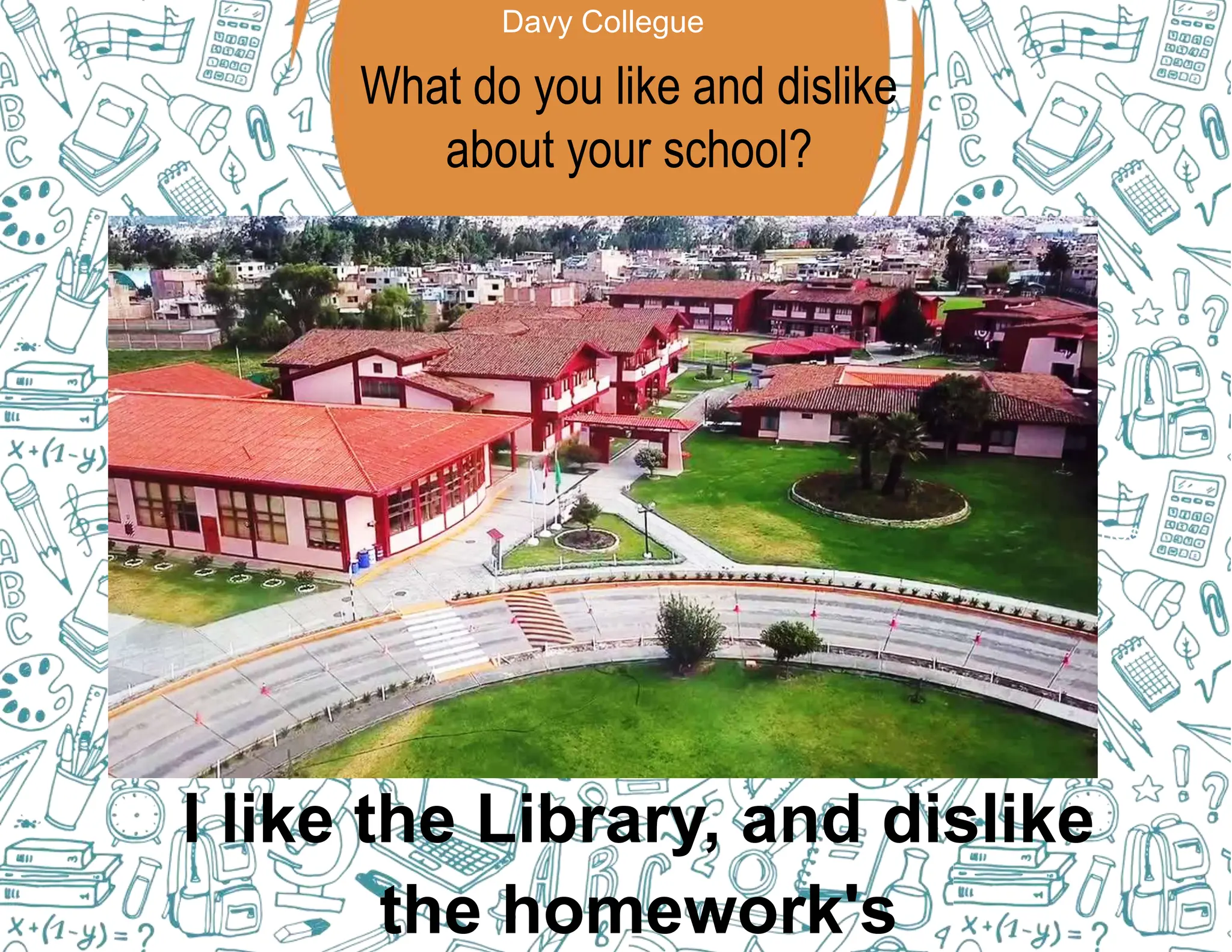 Presentation related to "What do you like about "your class | PPTX