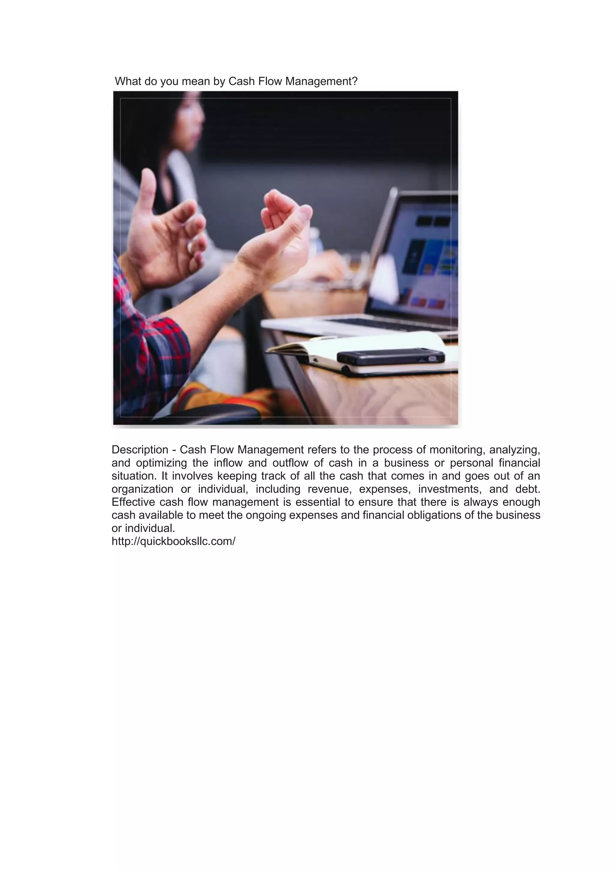 What do you mean by Cash Flow Management.pdf