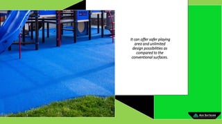 What do you Mean by Poured in Place Surfacing by Rubber Materials | PPT