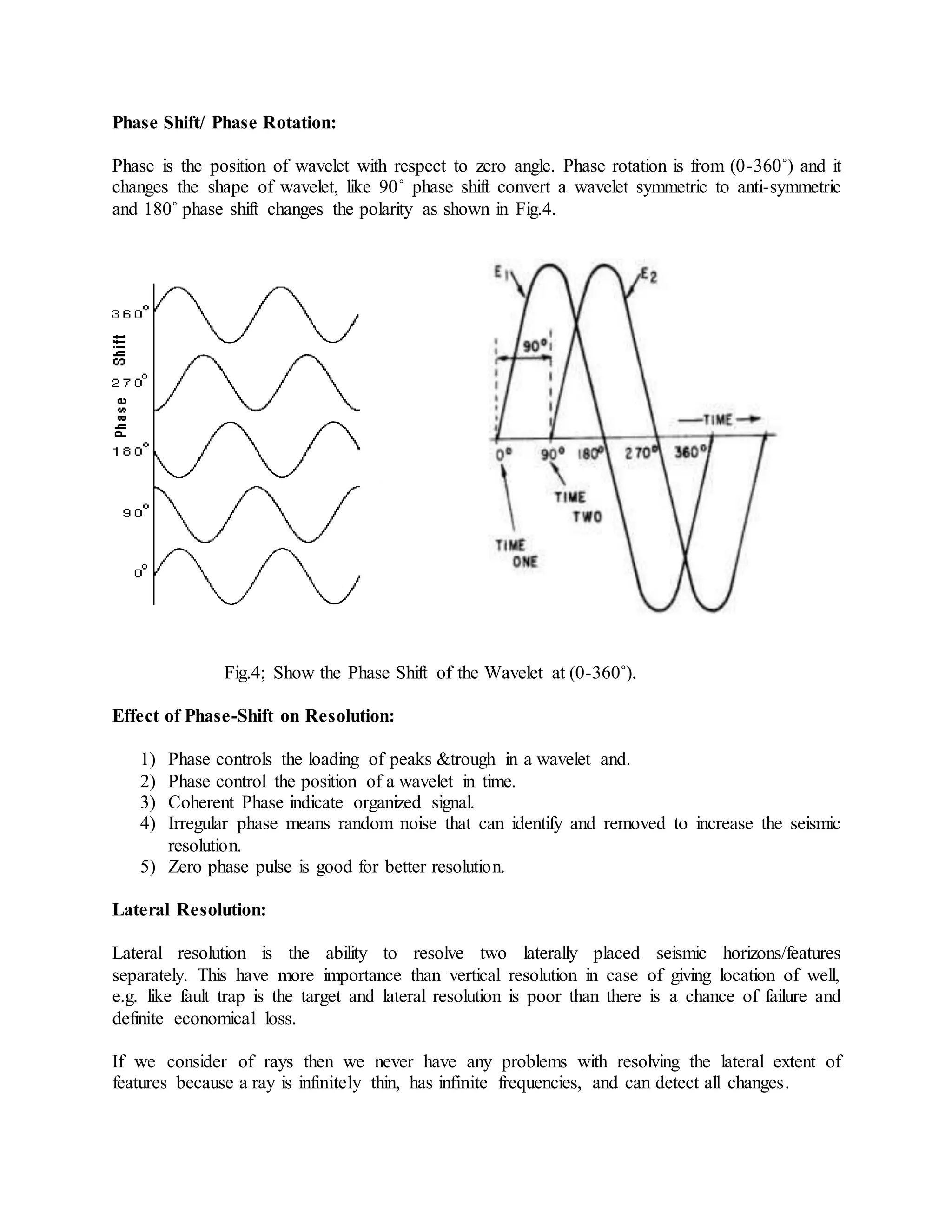 What do you means by seismic resolution | DOCX | Geology | Science