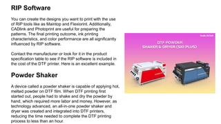 What Do You Need for DTF Printing.pptx