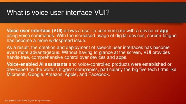 What do you understand by voice user interface design (VUI).pptx