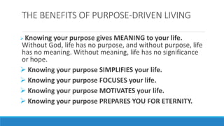 What drives your life.pptx