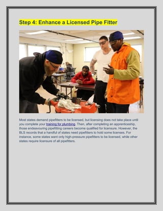 Steam, Sprinkler & Pipe Fitting Technician Program. | PDF