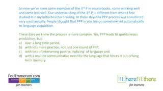 Whatever happened to the 3rd P? | PPTX