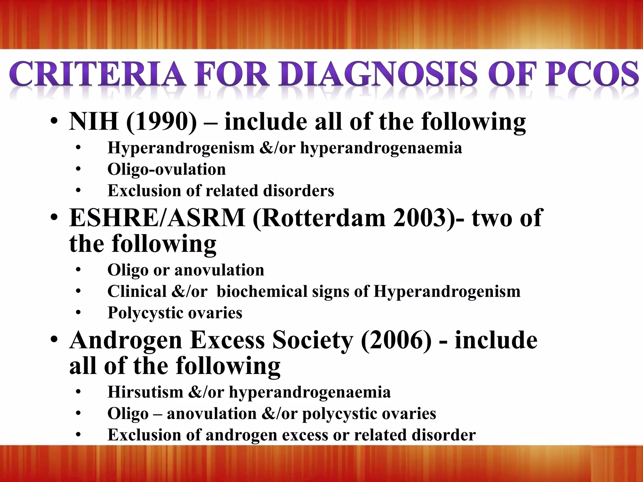 What every doctor should know about pcos | PPTX
