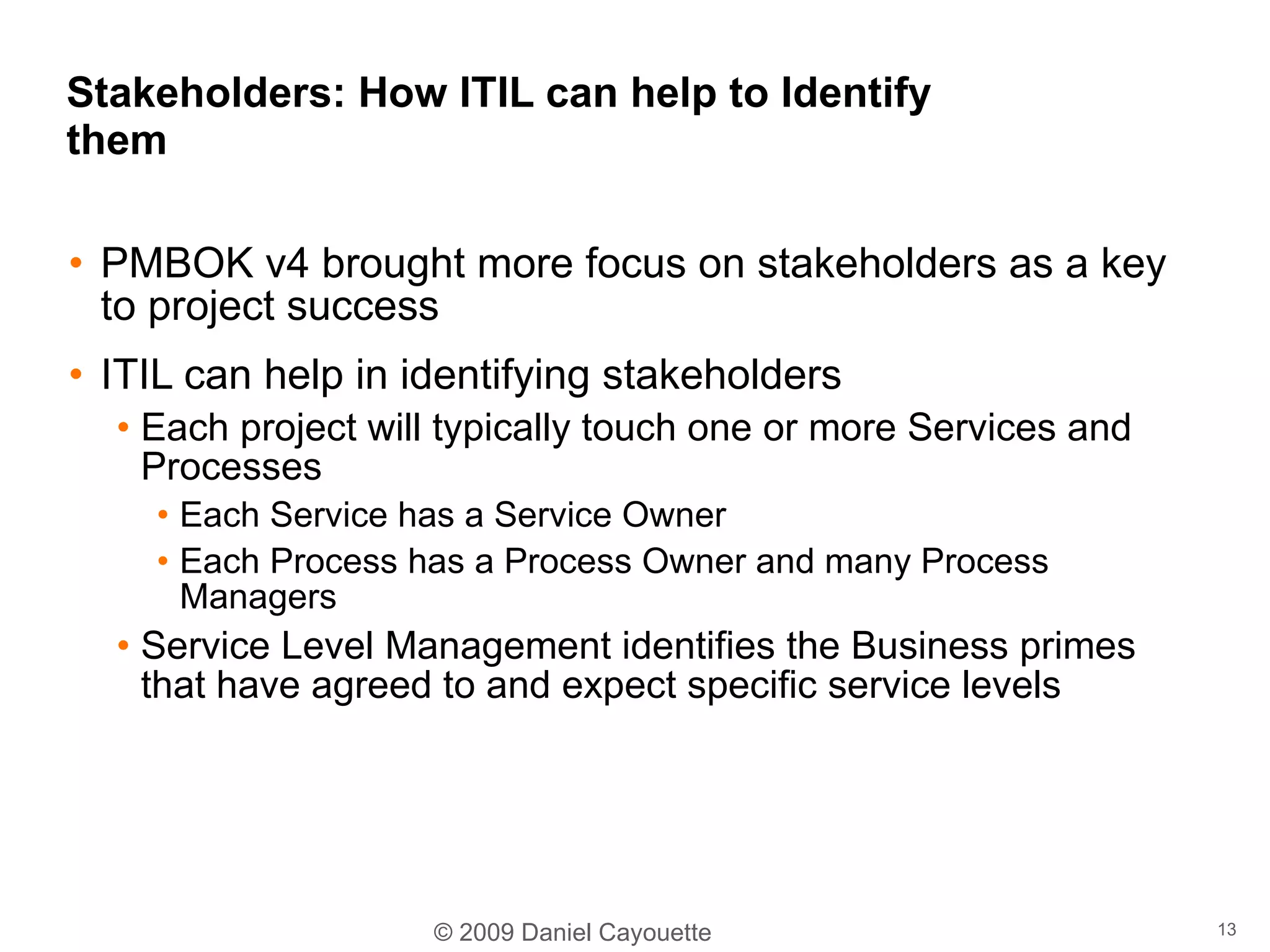 What Every Project Manager Should Know About Itil | PPT