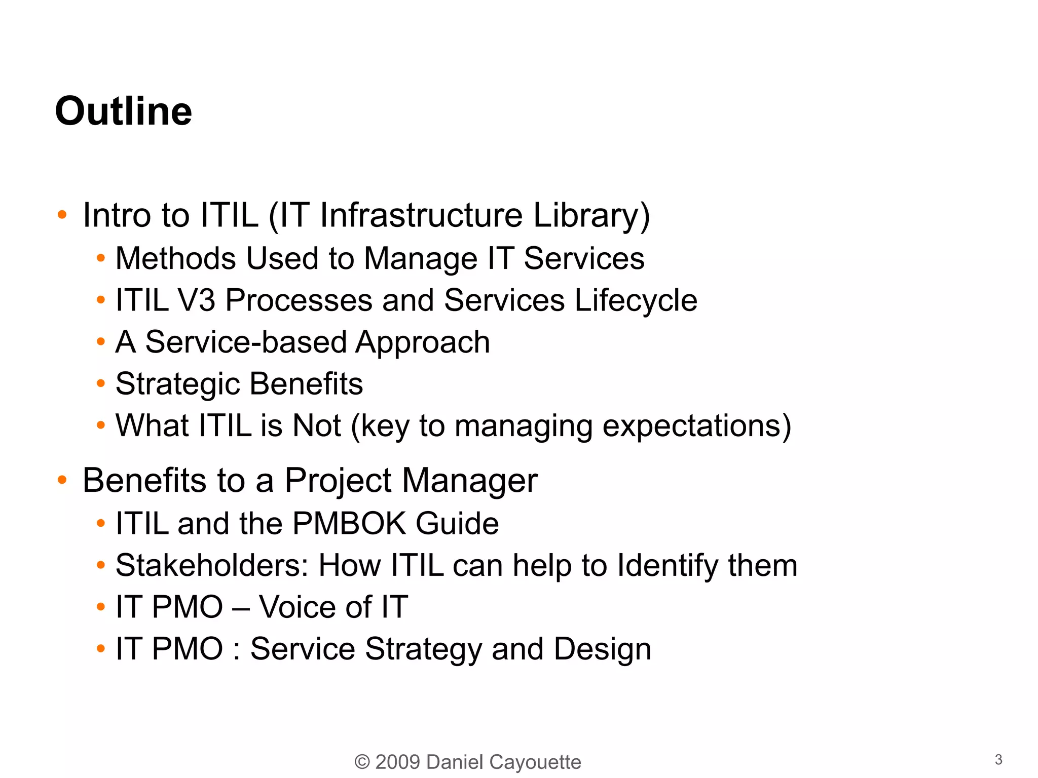 What Every Project Manager Should Know About Itil | PPT