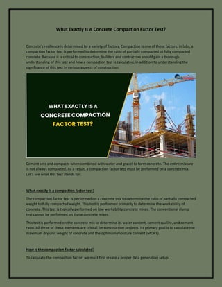 What exactly is a concrete compaction factor test.pdf