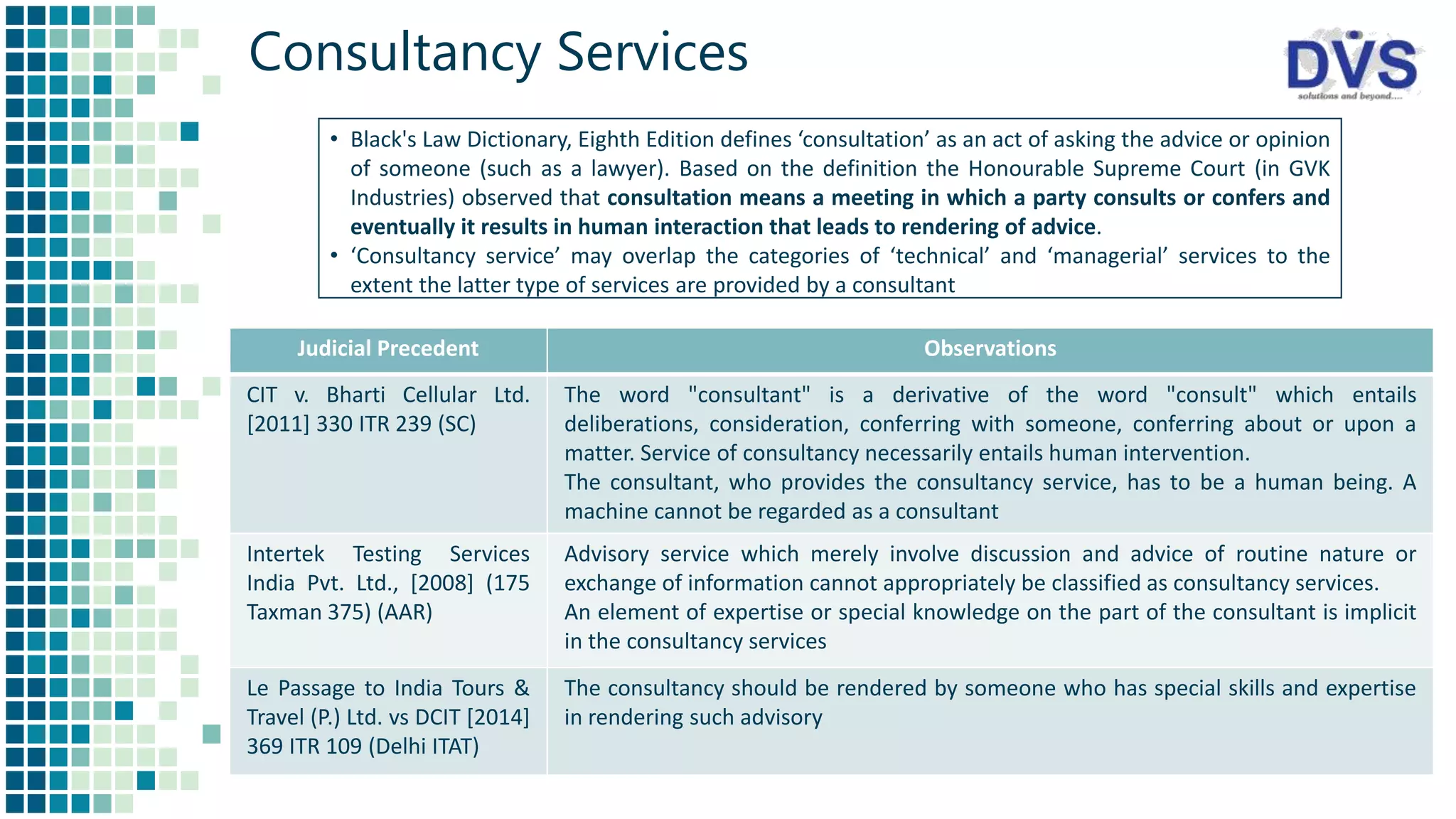 Analysis of "Fees for Technical Services" and its Taxability | PPTX