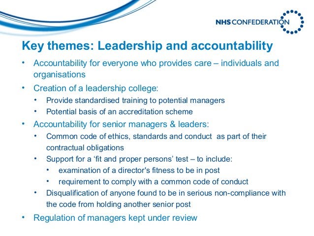 What Francis means for the NHS | PPT