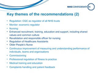 What Francis means for the NHS | PPT