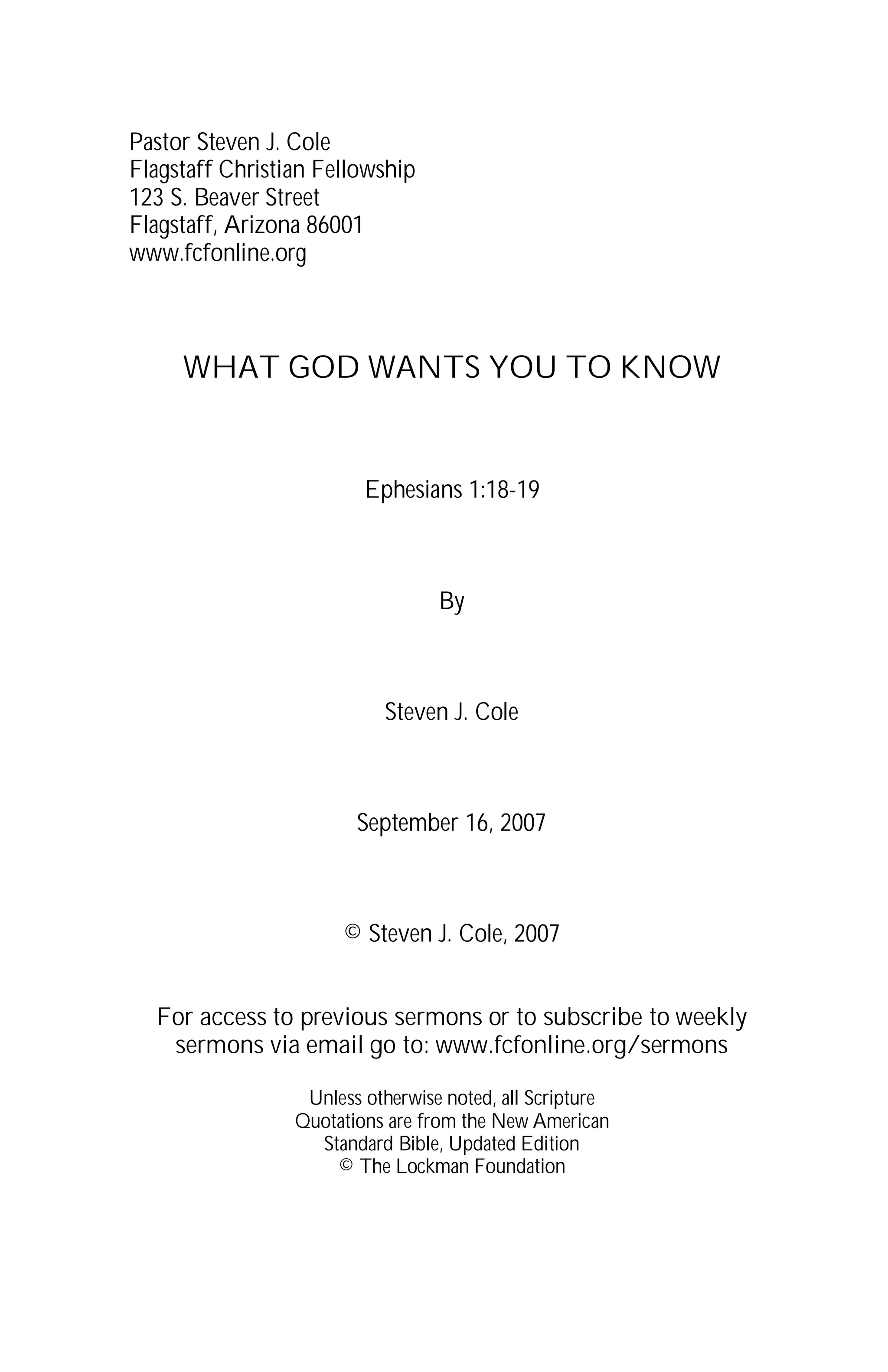 What god wants | PDF