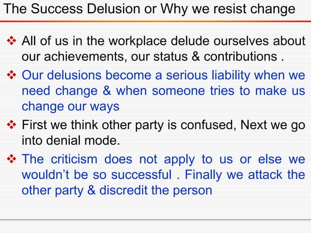 What Got You Here Wont Get You There | PDF