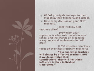 What great principals do differently | PPTX