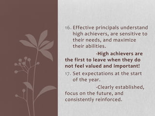 What great principals do differently | PPTX