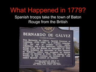 What happened in 1779? | PPTX