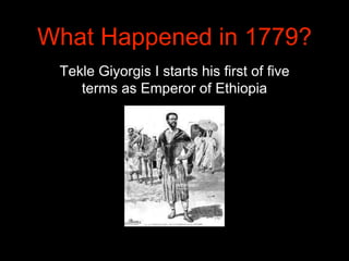 What happened in 1779? | PPTX