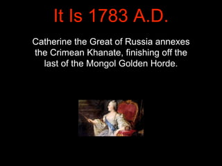 What Happened in 1783? George Washington, Catherine the Great and more ...