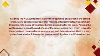 What Happens After You Clear the NDA Written Test A Step-by-Step ...