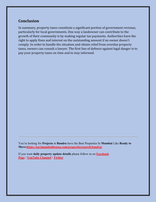 What happens if a property tax is not paid for 10 years in India.pdf