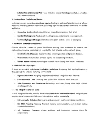 What help do orphans need the most in uk.pdf