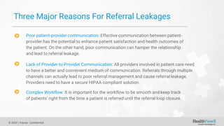 What hospitals need to do to increase referral profitability? | PPTX