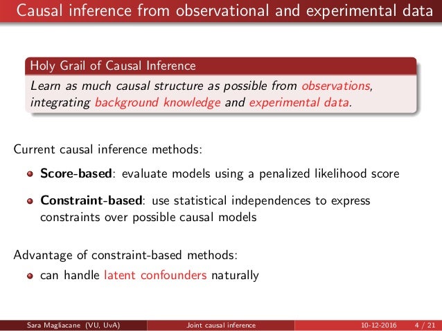 Talk Joint Causal Inference On Observational And Experimental Data