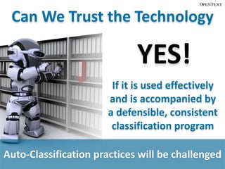 Introducing OpenText Auto-Classification | PPTX