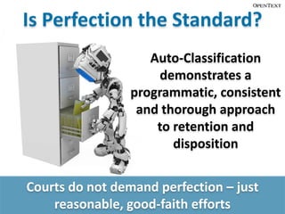 Introducing OpenText Auto-Classification | PPTX | Business | Business ...