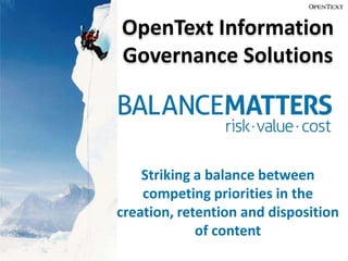 Introducing OpenText Auto-Classification | PPTX