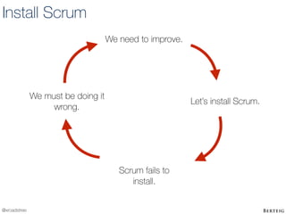 What If No One Was Forced to Do Scrum? | PPT