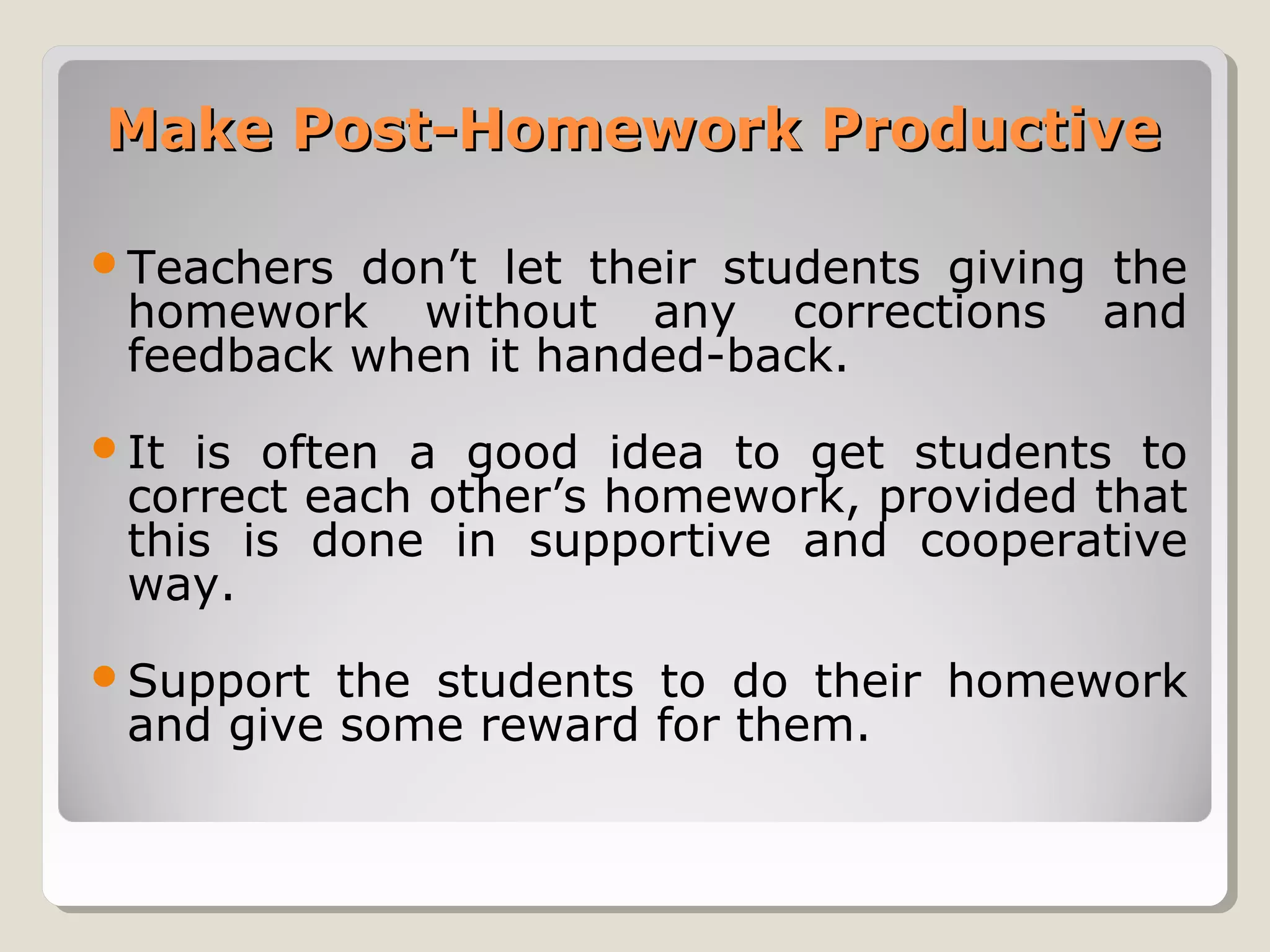 Whatifstudentsdon’tdohomework(word2003) | PPT