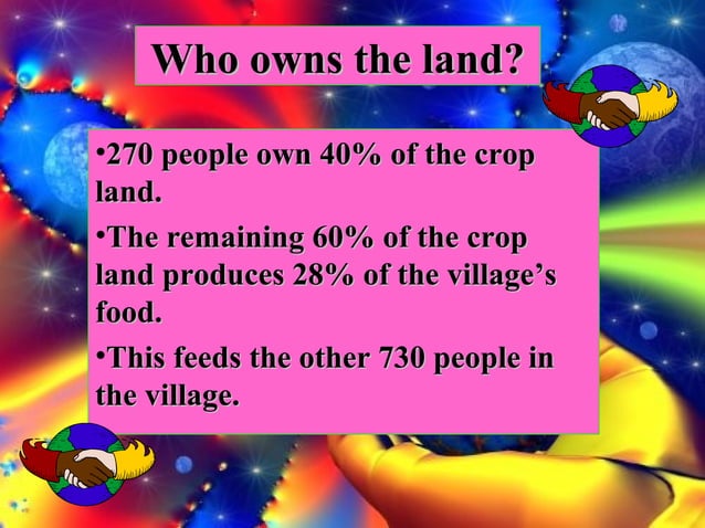What If The World Were A Village | PPT