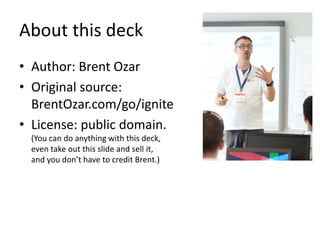 What I Learned About SQL Server at Ignite 2015 | PPT