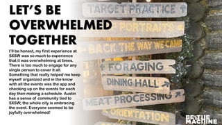 What I learned at SXSW 2023 | PDF