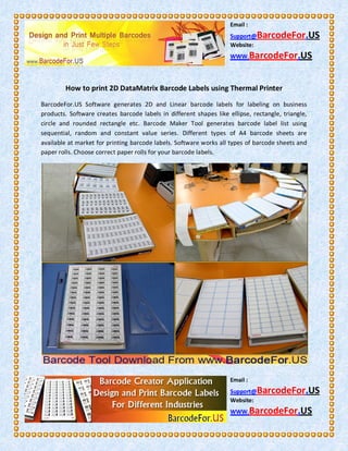 What is 2 d data matrix barcodes | PDF | Computing | Technology & Computing