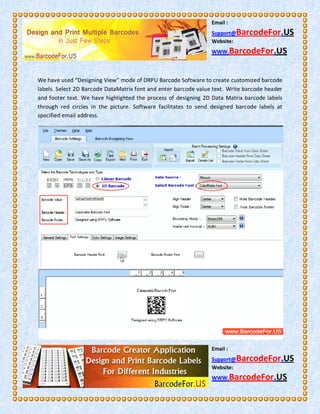 What is 2 d data matrix barcodes | PDF | Computing | Technology & Computing