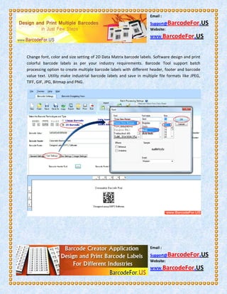 What is 2 d data matrix barcodes | PDF | Computing | Technology & Computing