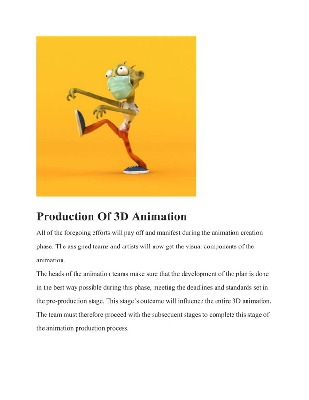 What is 3D Animation | PDF