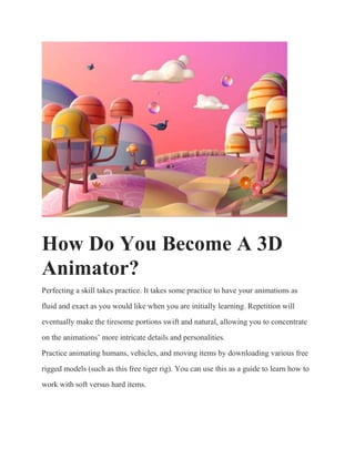 What is 3D Animation | PDF