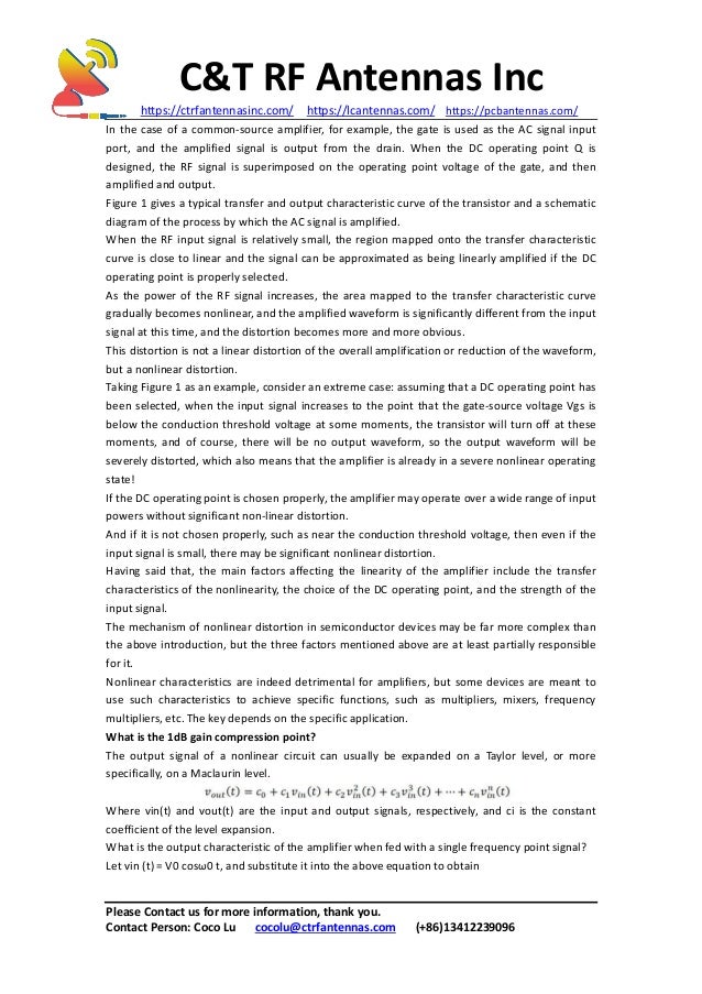 What is A 1dB gain Compression Point.pdf