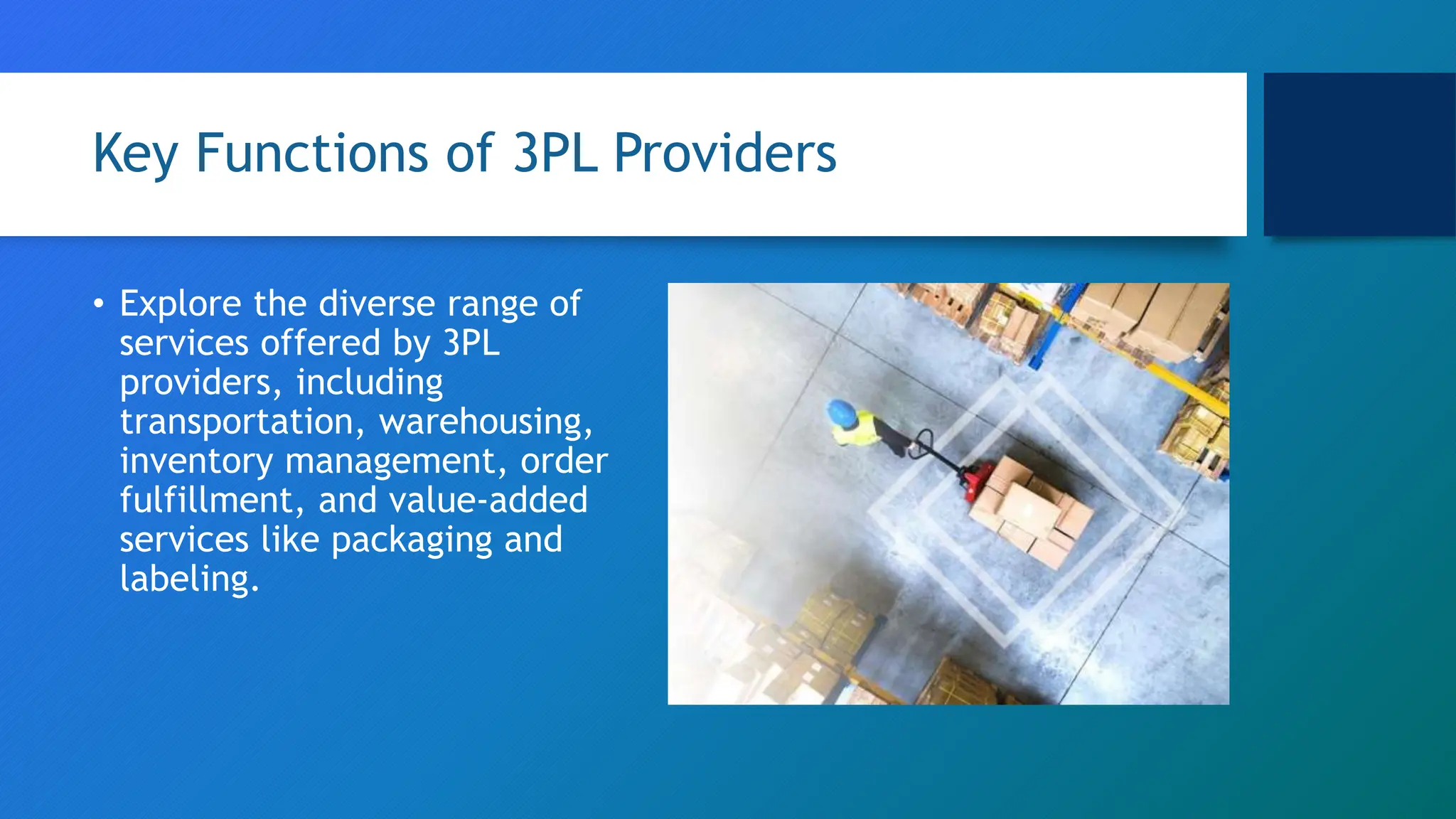 What is a 3PL - Definition, examples, services & solutions.pptx