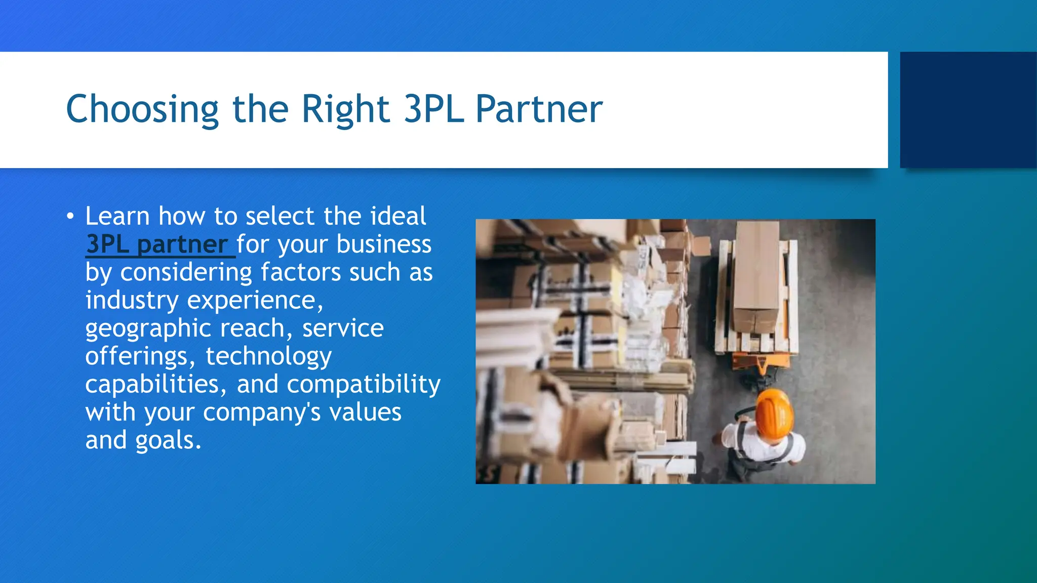 What is a 3PL - Definition, examples, services & solutions.pptx