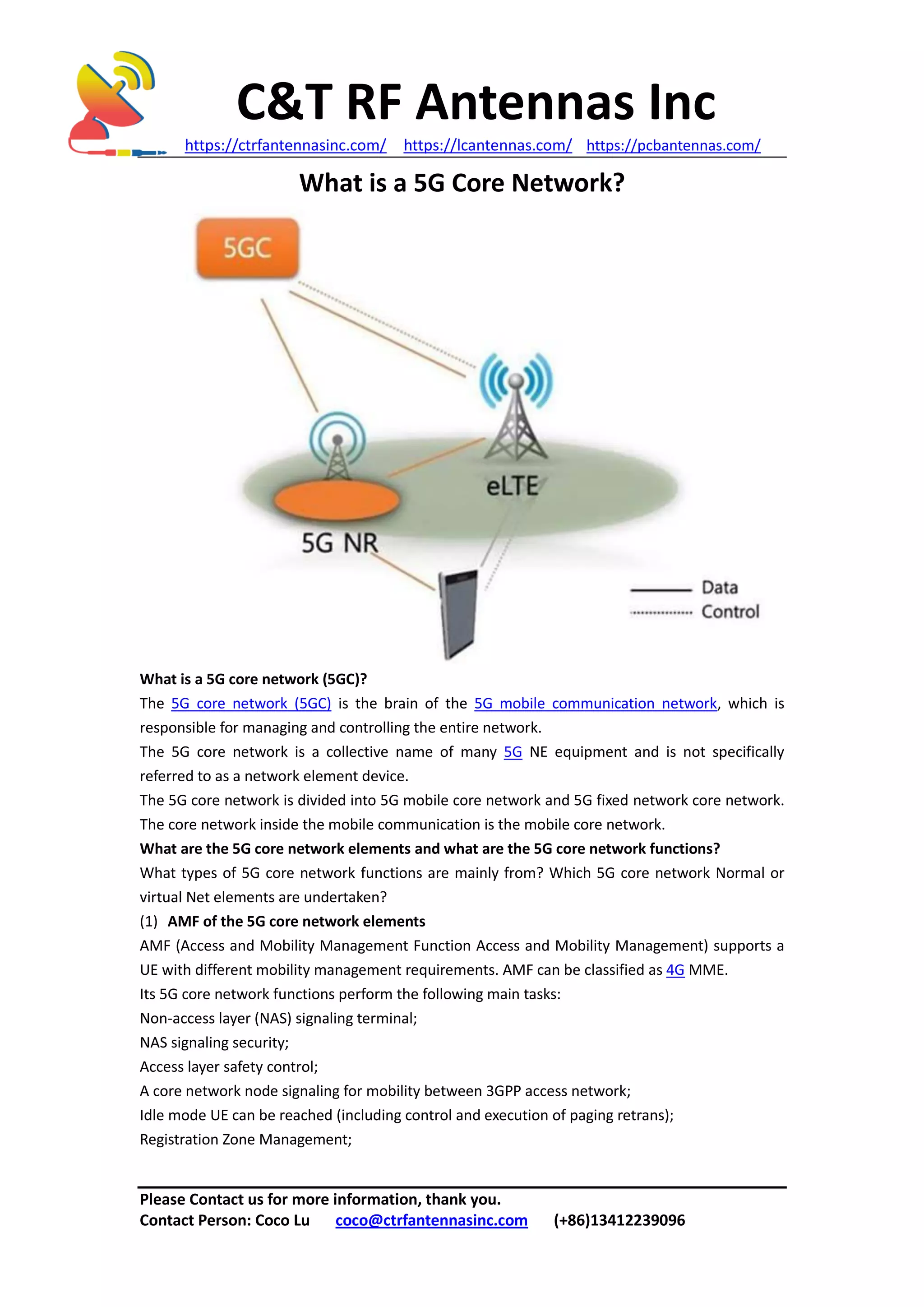 What is a 5G Core Network? | PDF | Internet | Computing