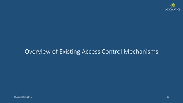 OWASP Chicago 2016 - What is Attribute Based Access Control (ABAC)? | PPT