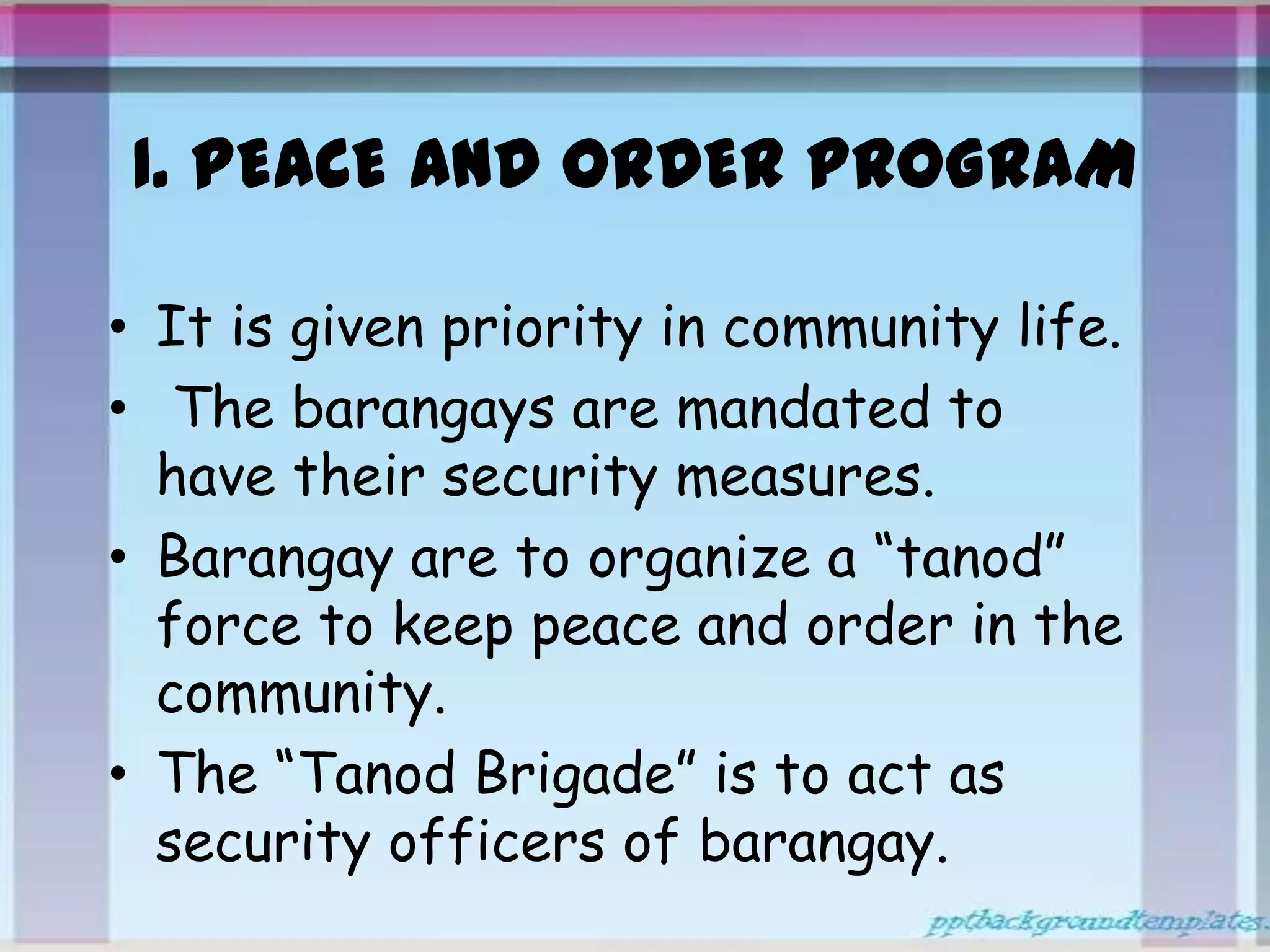 What is a barangay? | PPTX