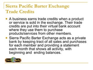 What Is A Barter Exchange | PPS
