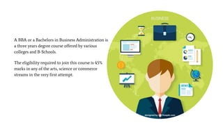 What is a BBA - Bachelors in Business Administration? | PPTX